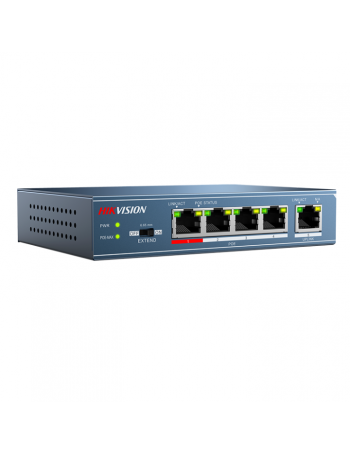 SWITCH HIKVISION 4 PORTS POE